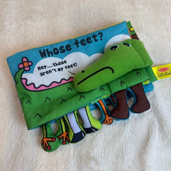 Melissa & Doug | Other | Melissa Doug Soft Crinkle Book Ks Kids Whose ...